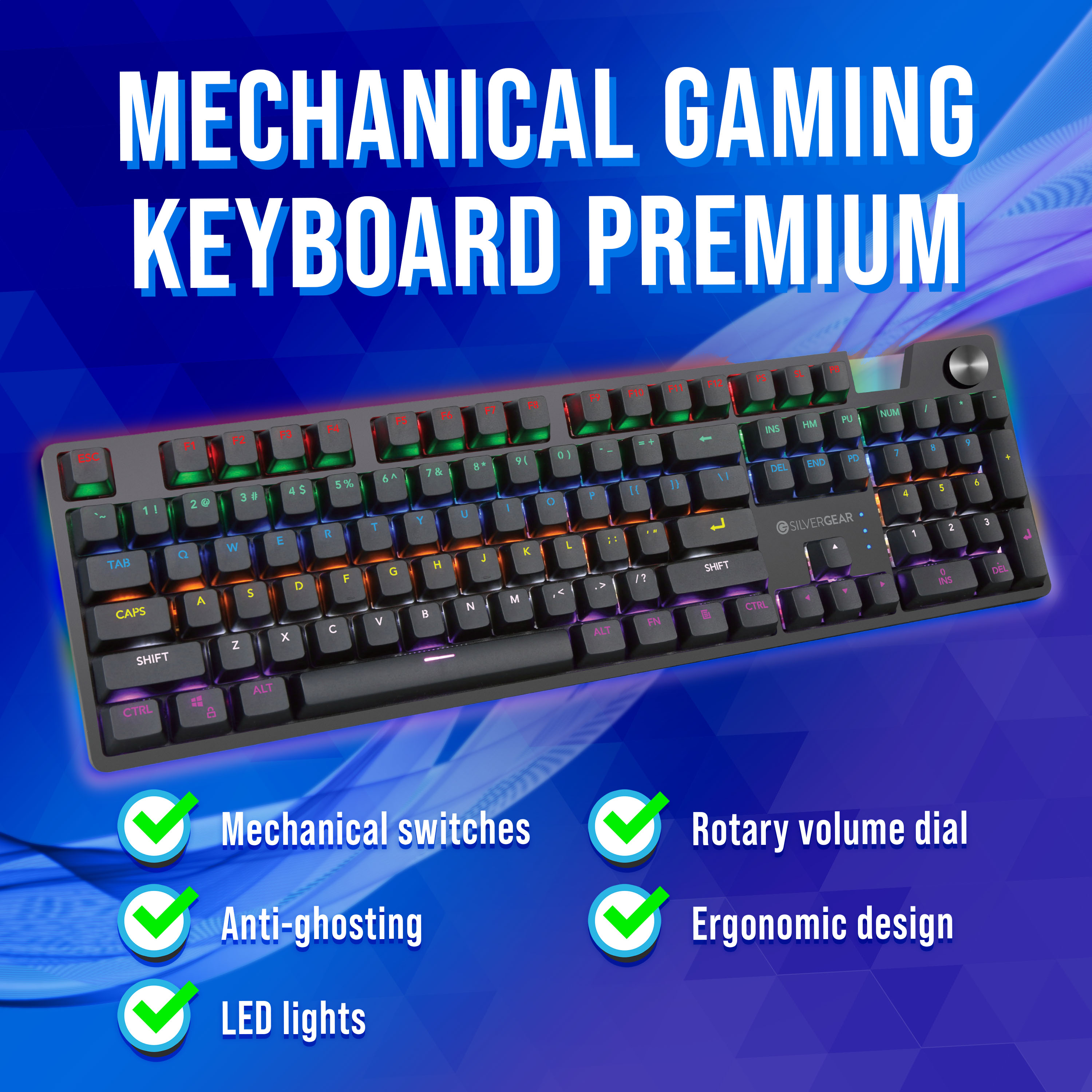 Game set-up upgrade? Check out the Premium Mechanical Keyboard ...