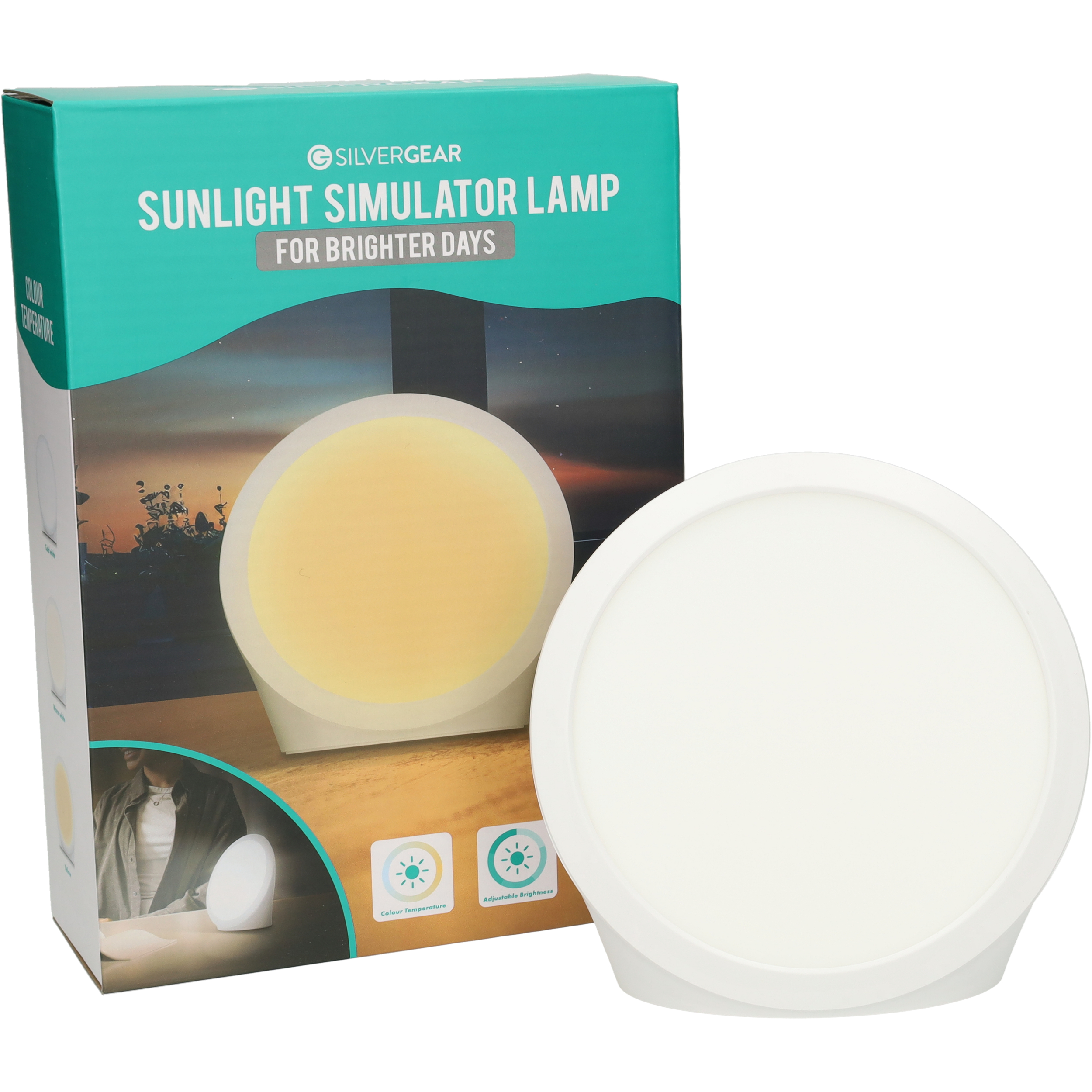 Buy Daylight Lamp | Light therapy lamp | Compact and Round Design ...