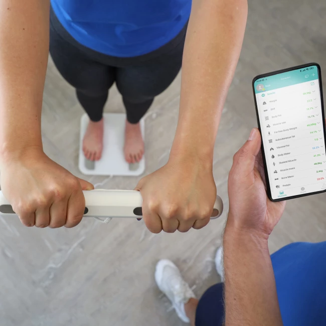 Smart Pro Weighing Scale with Handle and App | Silvergear - Silvergear