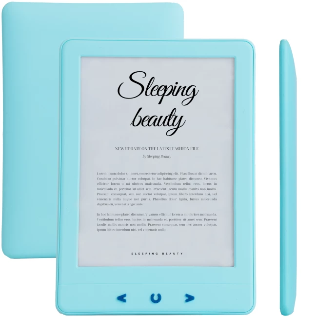 E-reader met Touchscreen (Blauw) kopen? | Bekijk nu online! - Silvergear