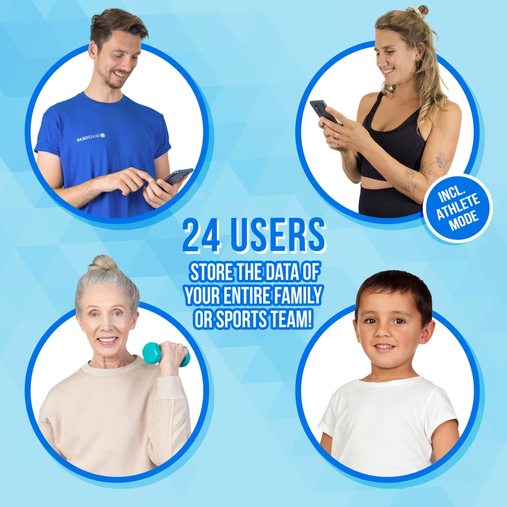 Smart Pro Weighing Scale with Handle and App | Silvergear - Silvergear